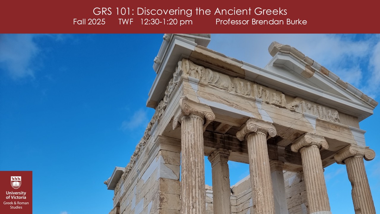 Greek & Roman Studies - University of Victoria