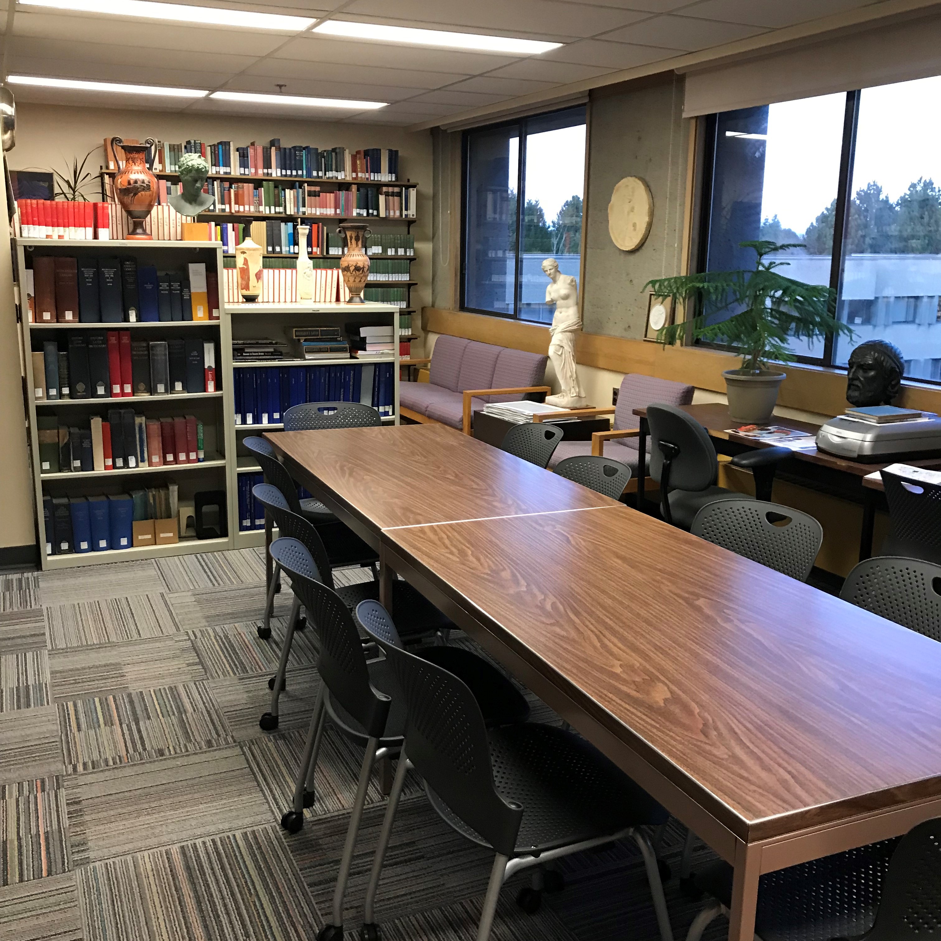Reading room - University of Victoria