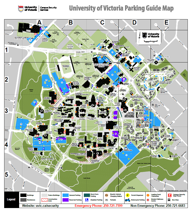 Map - University of Victoria