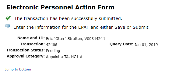 CUPE 4163 Comp1 online appointment form - University of Victoria